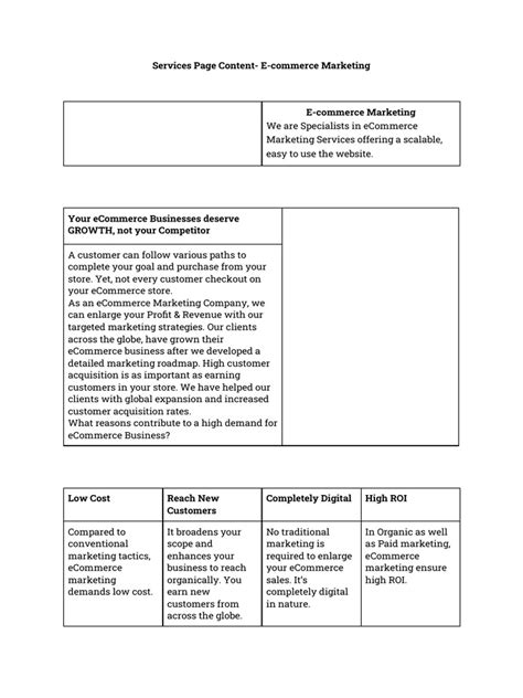 Egnoto Uk Services Page E Commerce Marketing Pdf E Commerce Marketing