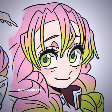 Mitsuri Kanroji Icon Fotos De Anime Engra Ada Anime Personagens De Anime
