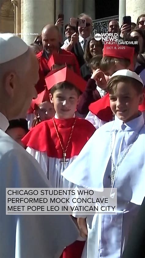 Pope Leo Xiv The Abc World News Tonight With David Muir Facebook
