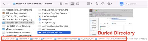 Tiny Tip Applescript To Launch Terminal In Current Finder Directory By Frank Vos Podfeet