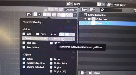Number Of Subdivisions Between Grid Lines Basics And Interface Blender Artists Community