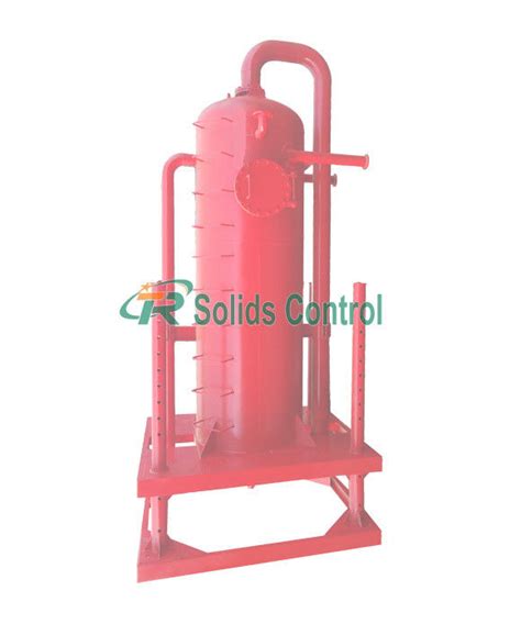 Api Standard Poor Boy Mud Gas Separator For Solids Control System