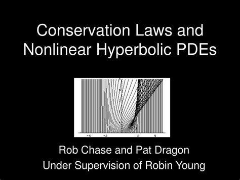 Ppt Conservation Laws And Nonlinear Hyperbolic Pdes Powerpoint
