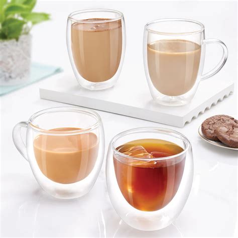 Buy Java Glass Mug Set Of 2 300 Ml X 2 At Best Price Online In India