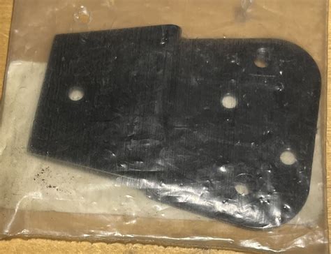 1964 1967 C2 Corvette Inner Splash Shield Mount Bracket Lh New