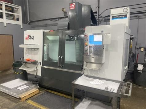 haas vf 5ss vmc 2014 wips 4th axis wired chip auger hsm