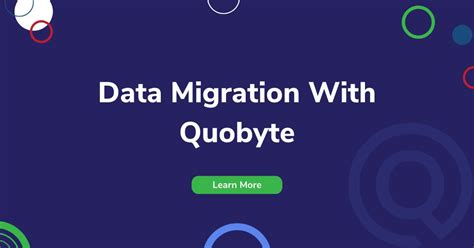 Quobyte On Linkedin Data Migration With Quobyte Quobyte Blog