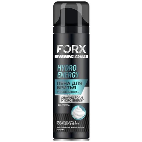 FORX MEN CARE Пена для бритья hydro energy, 200 мл, 2 шт - купить с ...