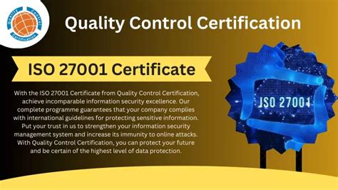 Ppt Iso 27001 Certification Quality Control Certification Powerpoint Presentation Id 13312262