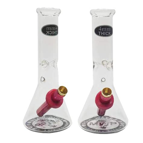 Mwp Small Beaker Glass Bongs Clear Beaker 20cm Bongsmart Australia