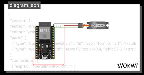Servomotor Wokwi Esp32 Stm32 Arduino Simulator