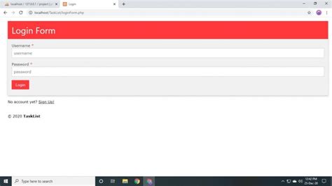 Task List Project In PHP With Source Code And Report Download Kashipara