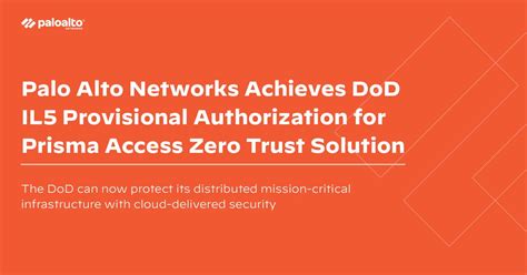 Jacopo Viganò On Linkedin Palo Alto Networks Achieves Dod Il5