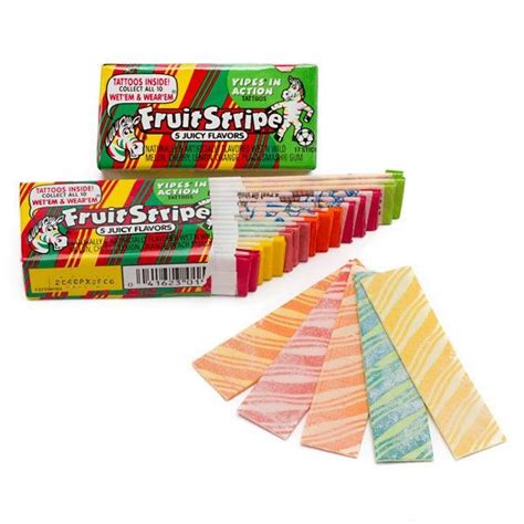 Chiclete Zebra Anos 90