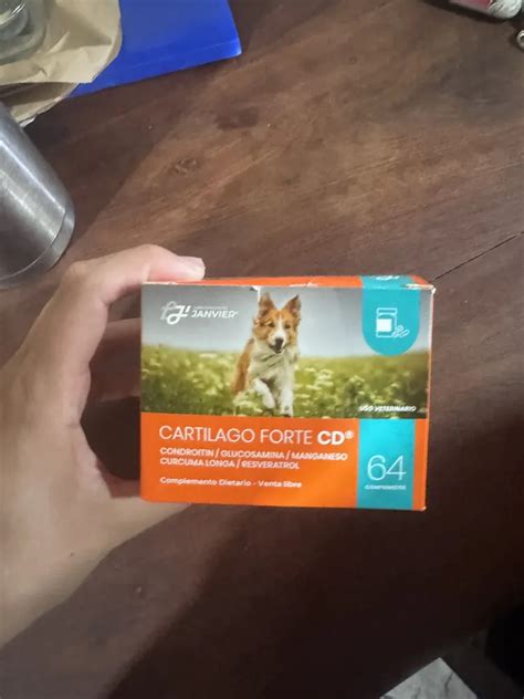 Cartilago Forte Cd Complemento Dietario Perros X64 Comp Envío Gratis