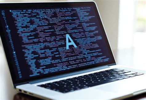 ai algorithm on a laptop screen hackernoon