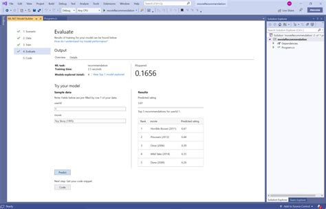 Model Builder Updates For ML NET This February NET Blog