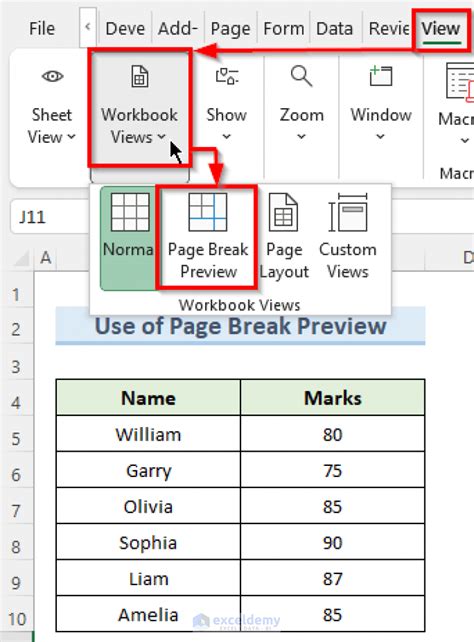 How To Show Only Working Area In Excel Quick Tricks