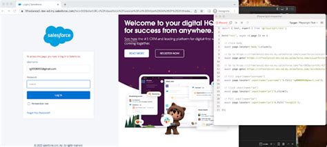 frontend test automation playwright for salesforce frontend applications