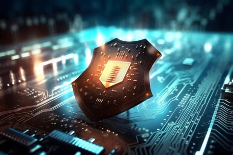 premium photo the concept of cyber security to protect confidential