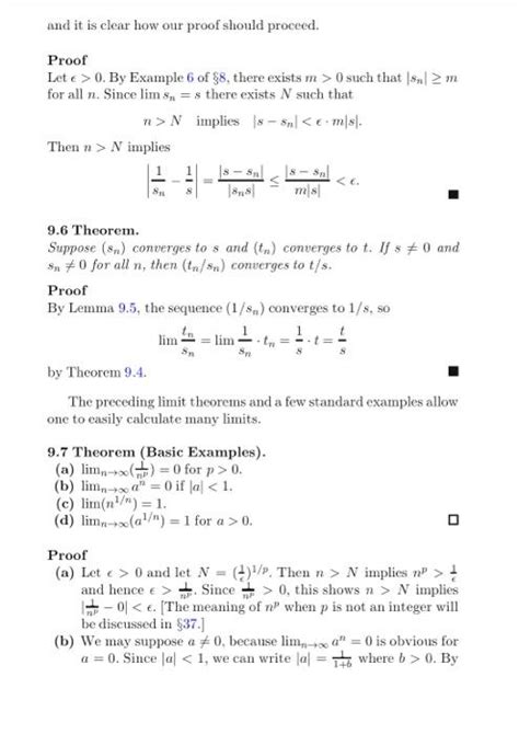solved 9 1 using the limit theorems 9 2 9 7 prove the