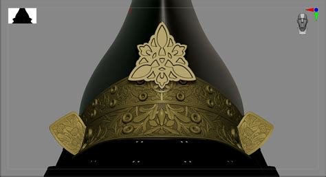 Stl File Naga Eboshi Nari Kabuto From Shogun Serie 🗡️ ・3d Printable Model To Download・cults