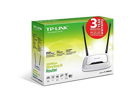 TP LINK Mbps Wireless N Cable Router Easy Setup WPS Button UK Plug Falcon Computers