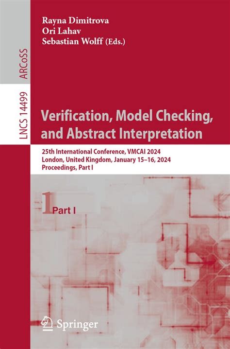 Verification Model Checking And Abstract Interpretation 25th International Conference Vmcai