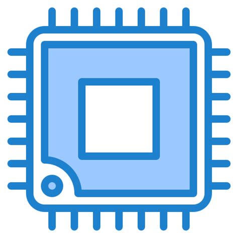 Cpu Processor Chip Hardware Computer Icon Download On Iconfinder