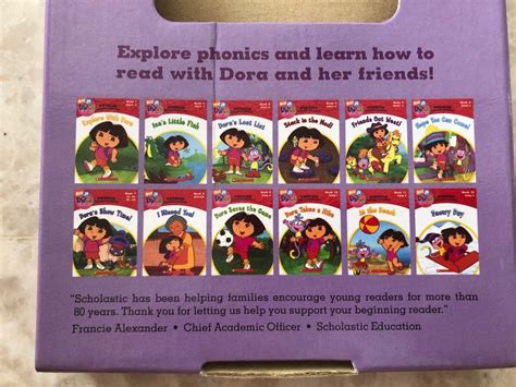 Dora The Explorer Phonics Program Pack 1 Hobbies And Toys Books