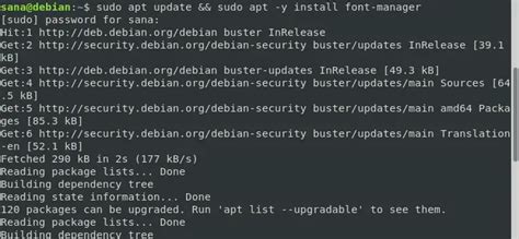 How To Install Custom Fonts On A Debian 10 System Vitux