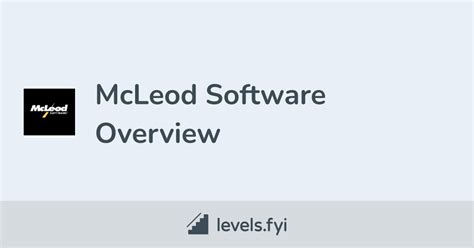 Mcleod Software Careers Levels Fyi