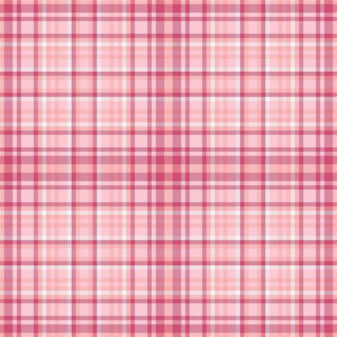 Classic Pink Plaid Pattern Seamless Fabric Texture Great For