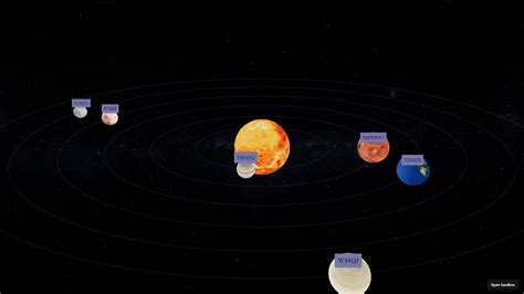 Animated Solar System With React Three Fiber 2 4 Codesandbox