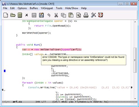 C Do Overlaystooltips Work Correctly In Emacs For Windows Stack