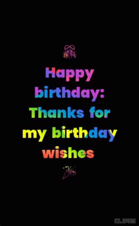 Thank You For The Birthday Wishes S