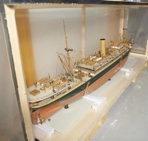 Rigged Model Of Ss Miltiades Science Museum Group Collection