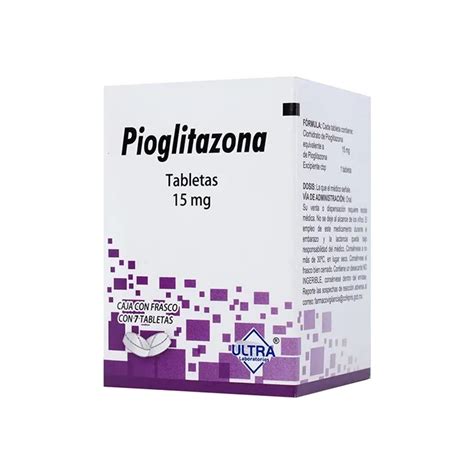 ¿que Es Pioglitazona ¿para Qué Sirve Precios Y Dosis