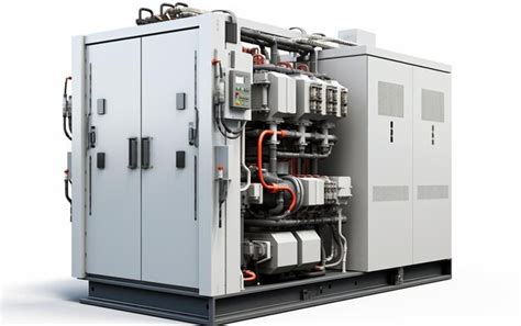 Premium Ai Image Transformer Unit For Power Distribution On White