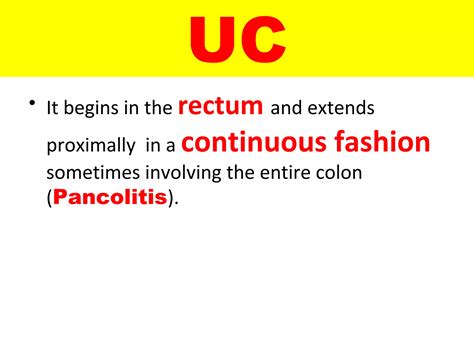Ulcerative Colitis Classification Causesclinical Features Morphology Differential Diagnosis