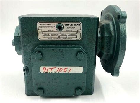 Grove Gear Bmq220 3 Flexaline Worm Speed Reducer 56c 140tc For Sale