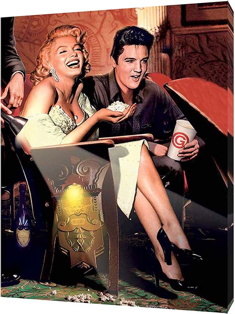 Elvis Presley And Marilyn Monroe Wallpaper