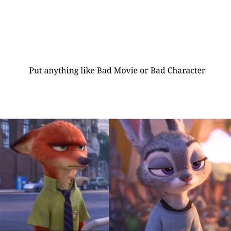 Nick And Judy Reaction To Anything Meme By Dkmaalfa On Deviantart