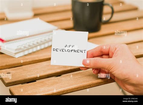 Conceptual Caption App Development Concept Meaning Producing Computer