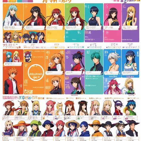 Character Chart Prompts Stable Diffusion Online