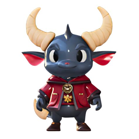 👹 Adorable Horned Imp・ Stl File For 3d Printing・cults
