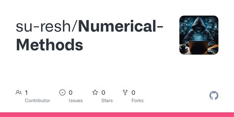Github Su Resh Numerical Methods