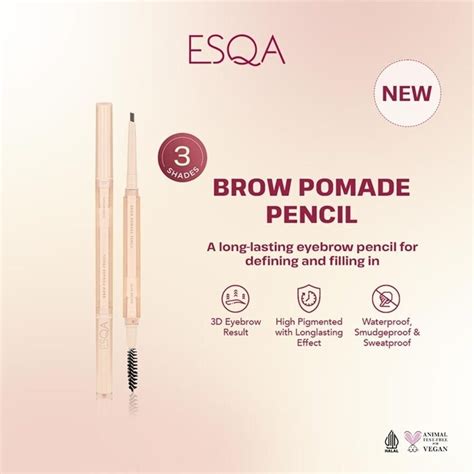 Esqa Esqa E Brow Pomade Pen Dark Brown Watsons Indonesia