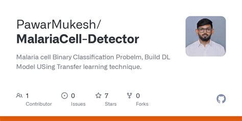 GitHub PawarMukesh MalariaCell Detector Malaria Cell Binary Classification Probelm Build DL