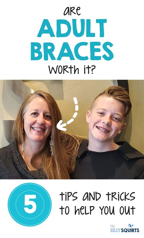 Adult Braces Heres Five Easy Tips To Making Them Less Miserable My Silly Squirts
